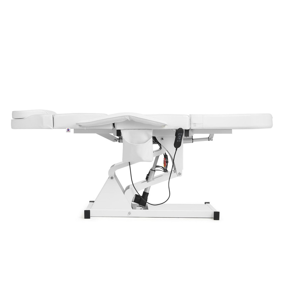 White Heavy Duty Pro Electric Facial Table Massage Beauty Bed 3-Motors ...