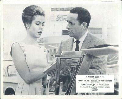 JOHNNY COOL ELIZABETH MONTGOMERY JOEY BISHOP LOBBY CARD | eBay