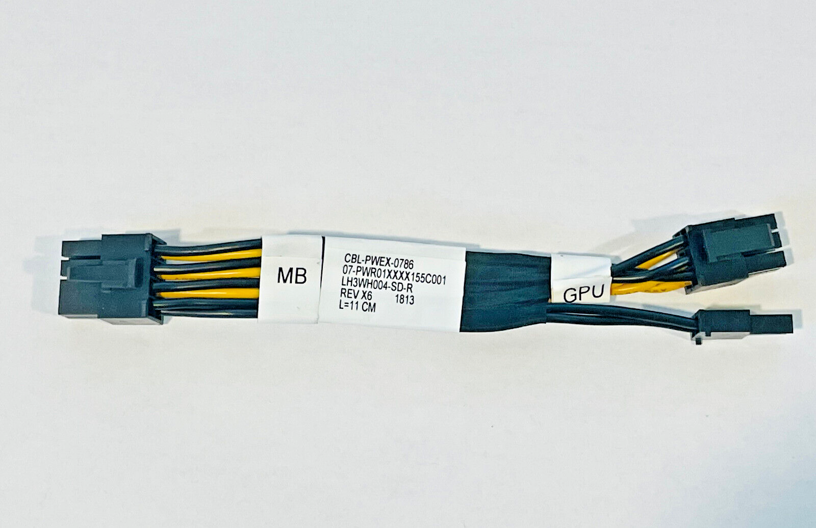 Supermicro CBL-PWEX-0786 GPU,2x4F to (2x3F+2x1F),P4.2, 11CM,17AWG,K40(4 ...