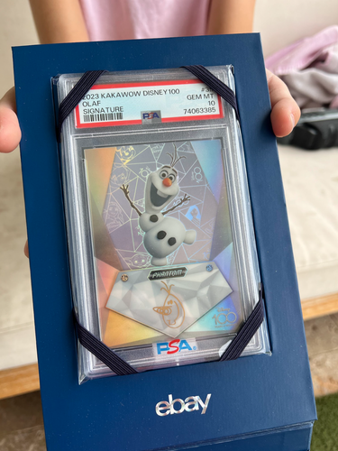 Olaf 2023 Kakawow Phantom Disney 100 Years of Wonder Signature Auto ...