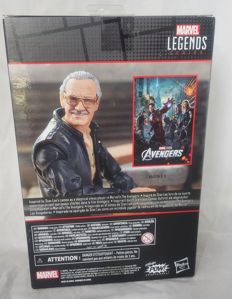 Marvel Legends Series Stan Lee 6-Inch Action Figure 80th Anniversary ...