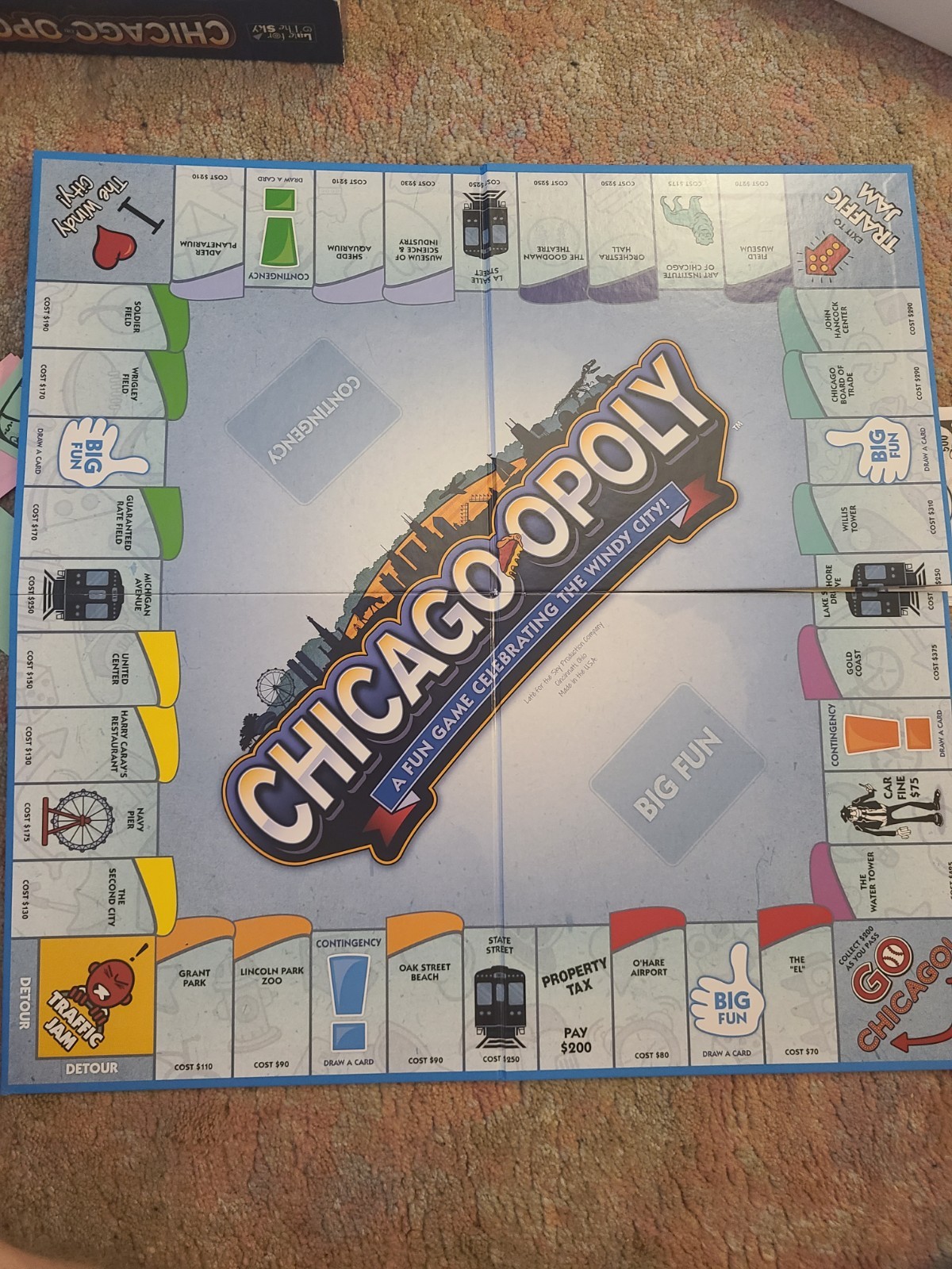 chicago opoly board game | eBay
