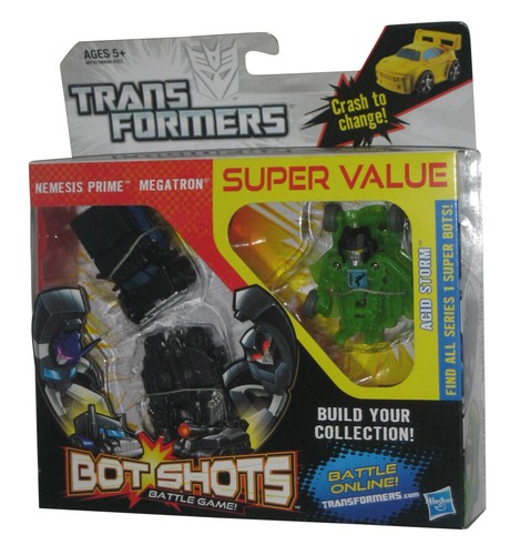 Transformers Bot Shots (2011) Battle Game Figure Set - (Acid Storm ...