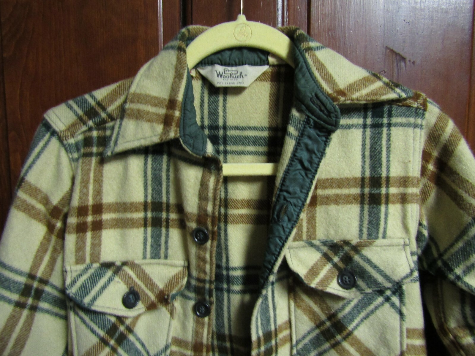 Vintage 1970s Men's Woolrich Lumberjack Outdoor Plaid Jacket ~ Regular ...