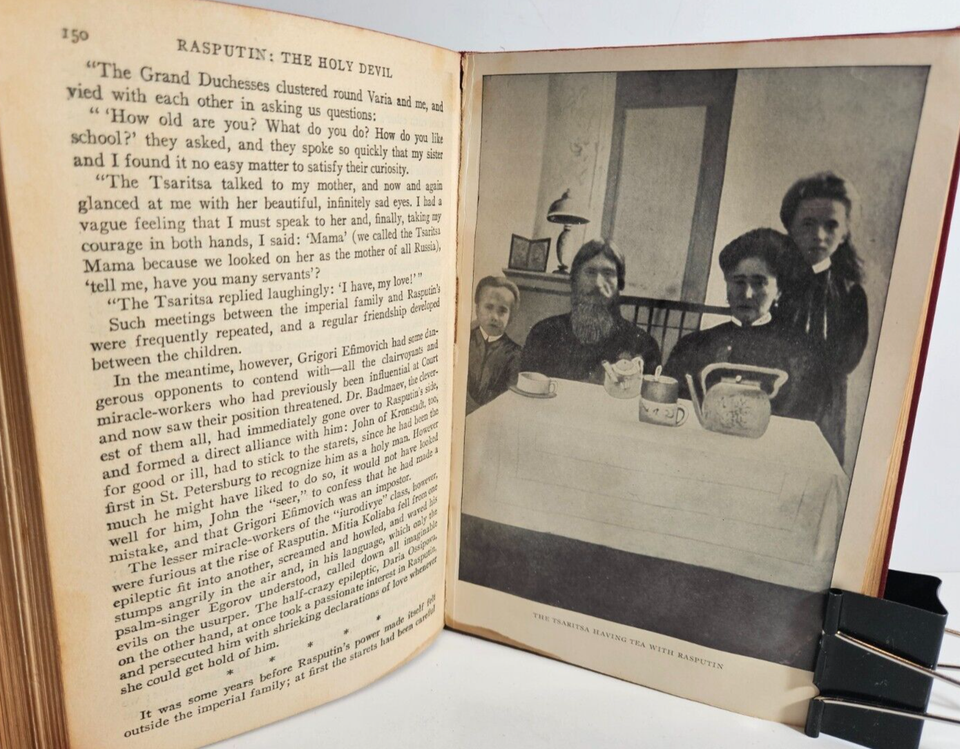 Rasputin The Holy Devil by Rene Fulop-Miller, 1928 Viking Press | eBay