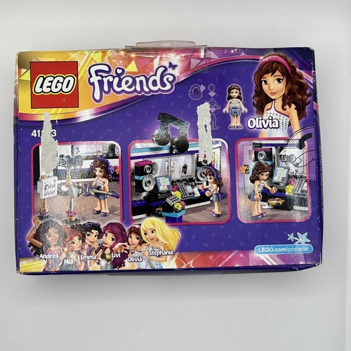 Lego Friends 41103 Pop Star Record Studio 2015 Retired Set Olivia NIB ...