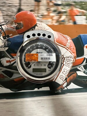 Harley-Davidson Dyna CVO 4" Aluminum MPH Speedo Gauge Speedometer 67058 ...