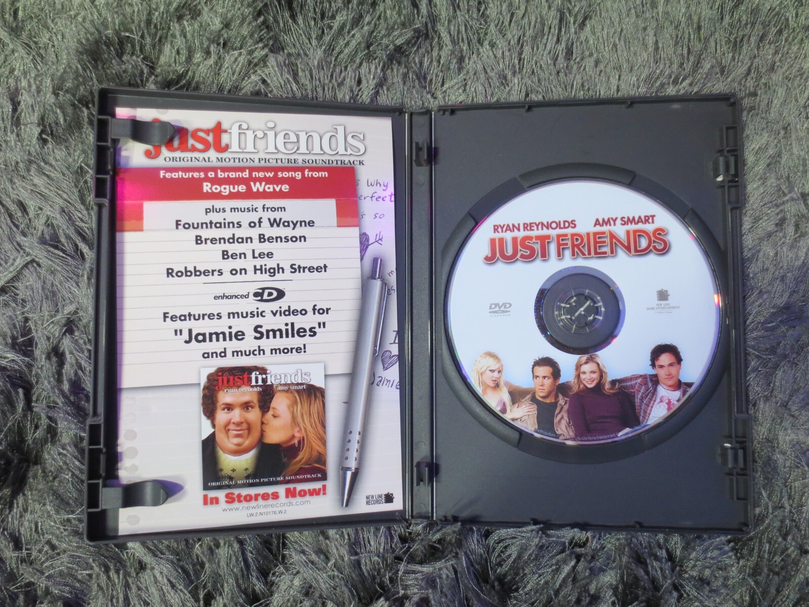 Just Friends DVD 2005 Widescreen Ryan Reynolds Amy Smart Anna Faris ...