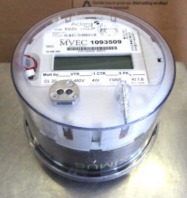 Aclara kV2c Electric Smart Meter M70450-6211 FXUB66 New Surplus CC9 | eBay