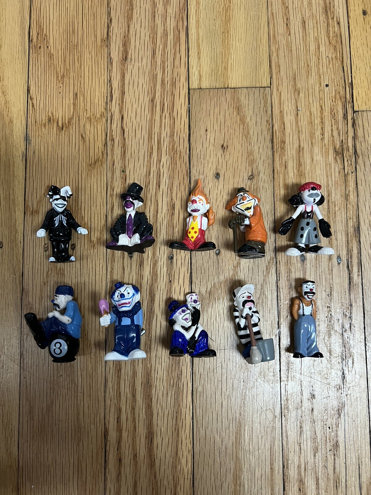 10 Vintage Lil Homies Psycho Clown Lot 8 Ball DJ Janitor Ice Cream ...