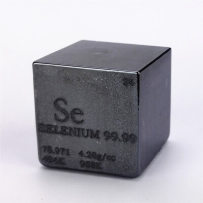 Selenium Metal Cast Cube 25.4mm 99.99% for Element Collection | eBay UK