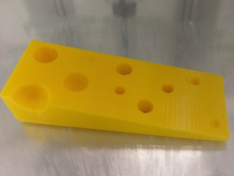 Yellow Cheese Door Wedge Door Stopper - Made in England | eBay UK