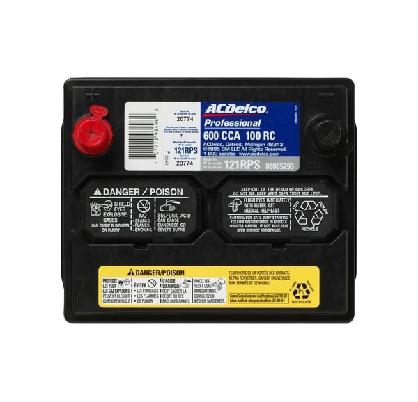 Battery-Silver BCI Group 121R ACDelco 121RPS for sale online | eBay