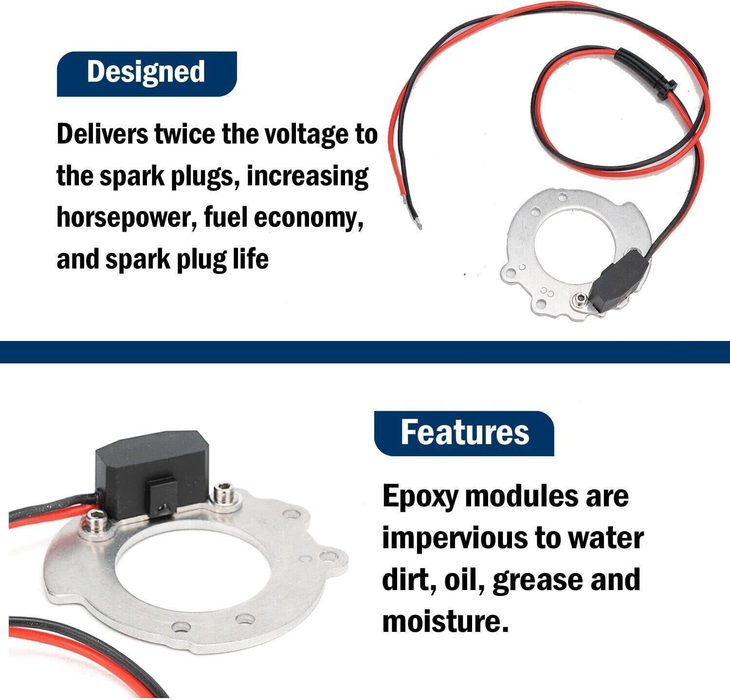 Electronic Ignition Conversion Kit For Ford Tractors 8N 4 cyl Series ...