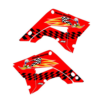 CR125 CR250 Polisport Restyle Gen1 Shroud Graphics 2002+ woody style ...