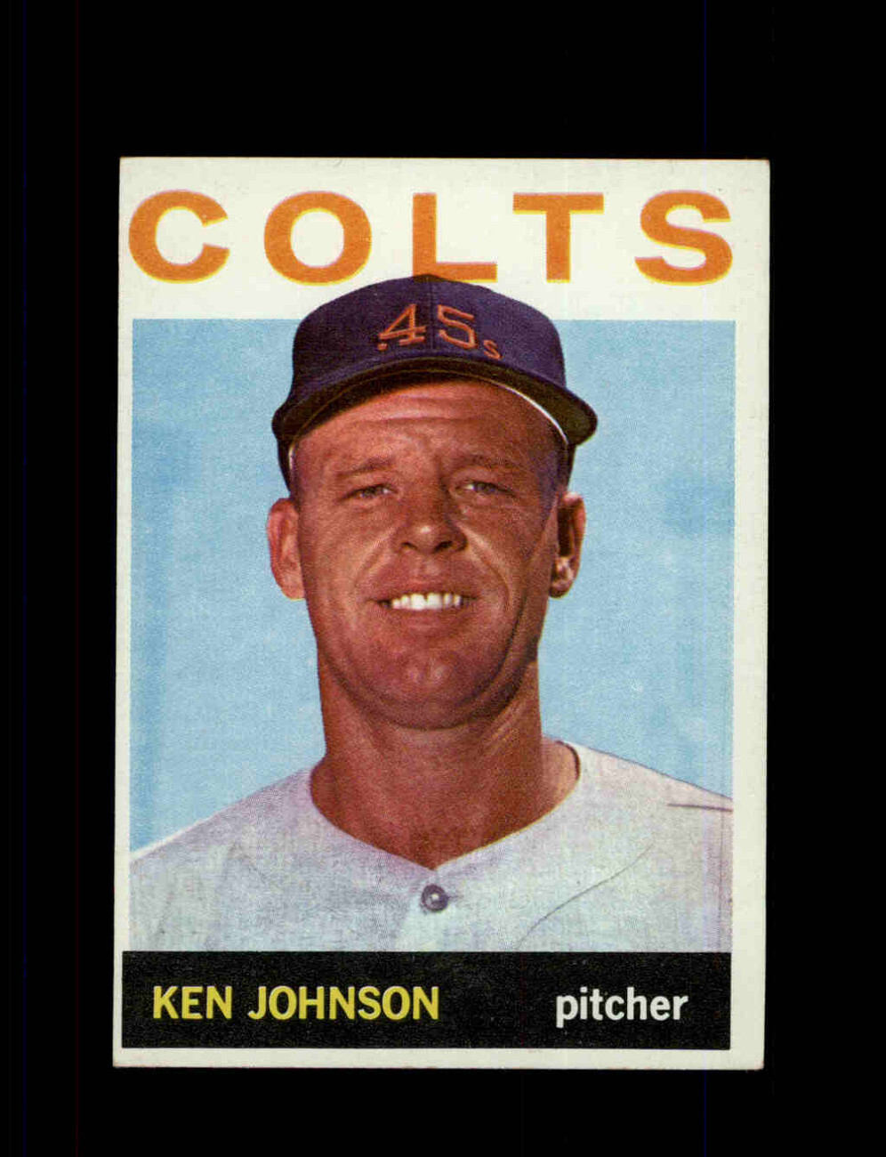1964 KEN JOHNSON TOPPS #158 COLTS *G5632 | eBay