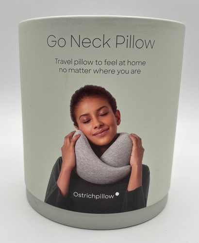 OstrichPillow Go Neck Pillow Travel Pillow, Midnight Grey | eBay