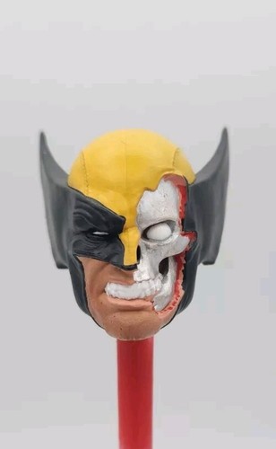 Marvel Legends Custom Battle Damaged Wolverine Head 1/12 Scale Painted ...