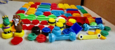 BRISTLE BLOCKS - 77 BLOCKS - GOOD CONDITION - VERY CLEAN (A6) | eBay