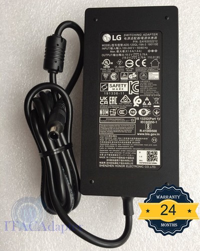 New Original LG EAY63032212 19V 5.79A Adapter for LG 27GN95B-B ...