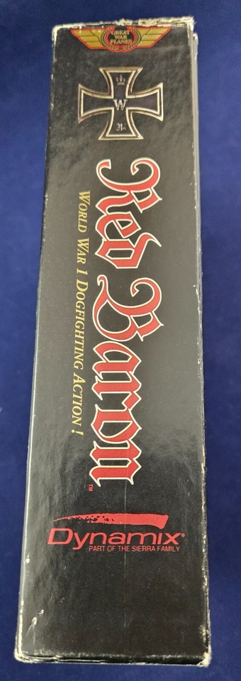 💾 Red Baron PC Game (1991) Big Box by Dynamix – Complete w/ Disks, Manual & Map | eBay