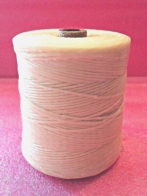 Waxed Nylon Lacing Twine Cord 656 yds Cable Harness, Rug Weaving, Shoe ...