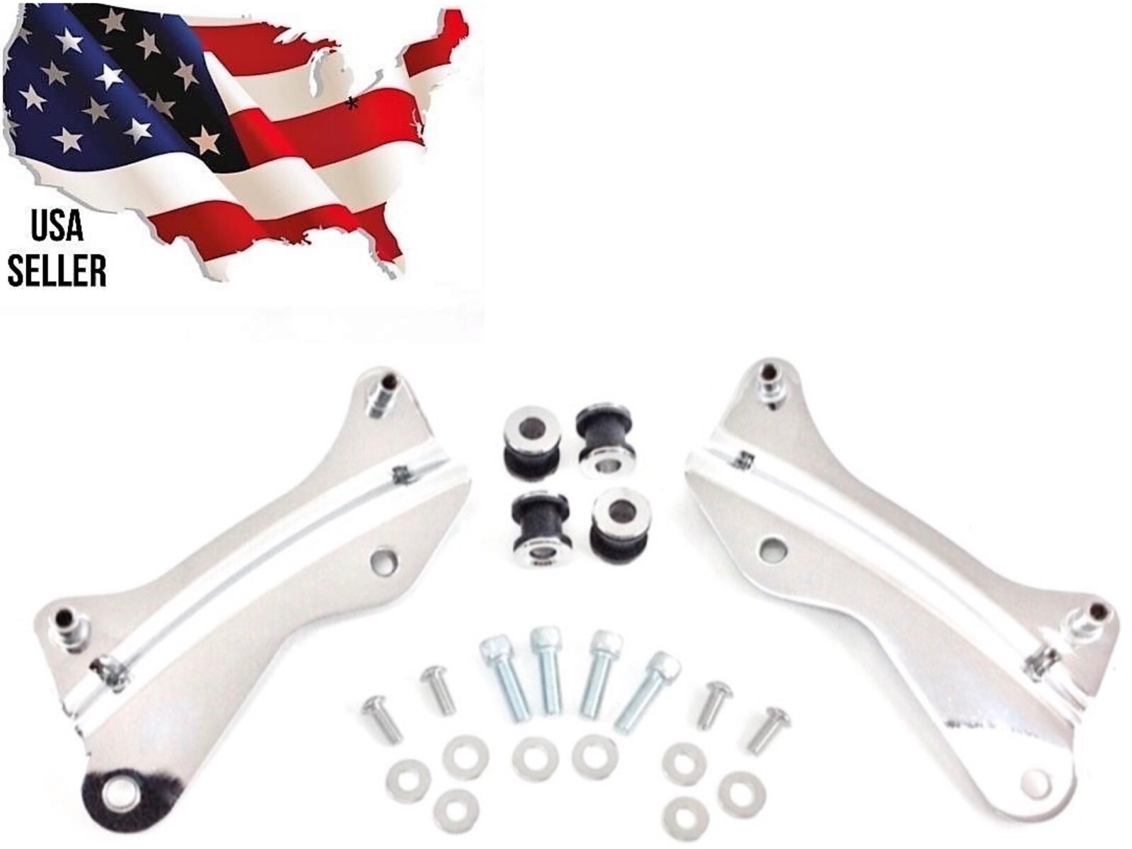 4-Point CHROME Docking 2014-2024 Harley Davidson 52300353 ROAD KING ...