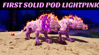 ARK Survival Ascended PvE PC/XBOX/PS5 First Solid Pod LightPink ...