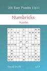 Numbricks Puzzles - 200 Easy Puzzles 11x11 vol.9 9781688324602 Free ...