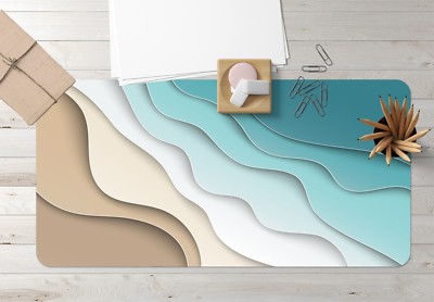3D Gradient Wave 232 Texture Non-slip Office Desk Mouse Mat Big ...