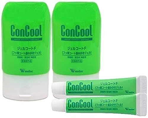 Weltec Concool Gelcoat F 90g x 2 bottles Cavity prevention Periodontal ...