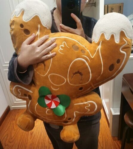 Stitch Frosted Gingerbread Cookie Plush Toys 50cm Kids Christmas Gifts ...