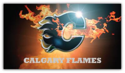 Calgary Flames NHL Hockey Logo Car Bumper Sticker Decal "SIZES" | eBay