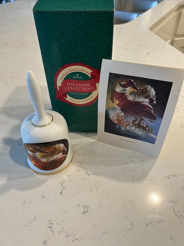 HALLMARK COCA-COLA HEIRLOOM SANTA COLLECTION VINTAGE FINE PORCELAIN ...