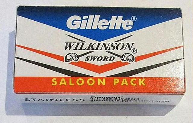 Gillette Wilkinson Sword Stainless Steel Double Edge Safety Razor ...