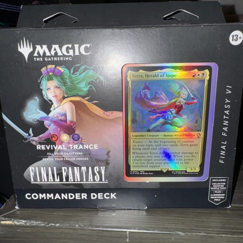Magic The Gathering Final Fantasy Commander Deck Revival Trance Sealed ...
