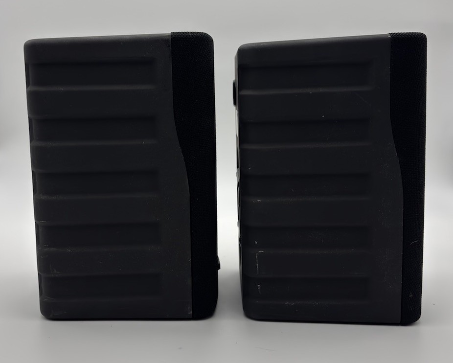 Pair of Optimus Pro X7 Speakers Black 2 Way 100W No. 40- 2071 | eBay