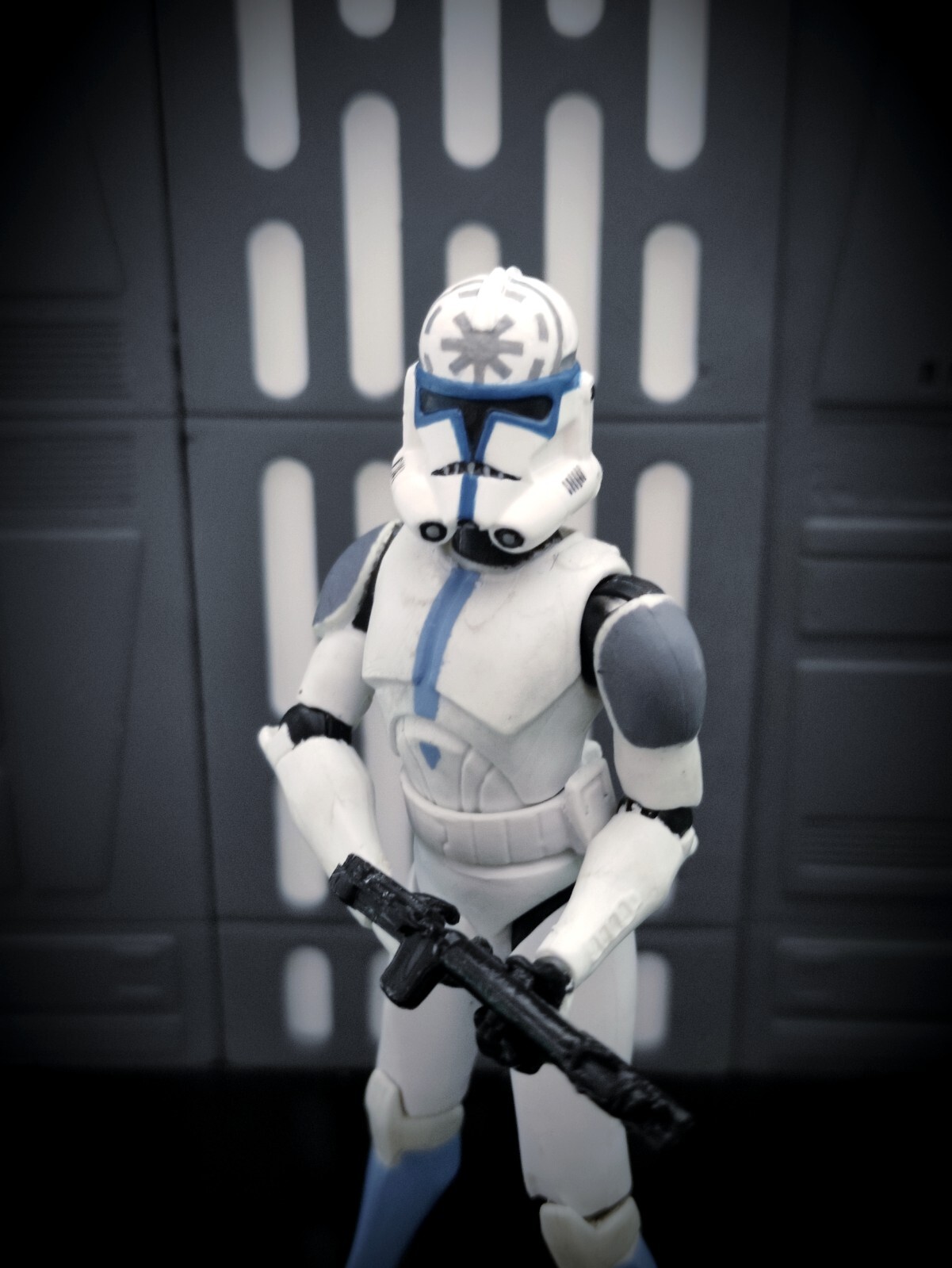 Star Wars custom 3.75 painted Jesse phase 2 501st clone trooper helmet ...