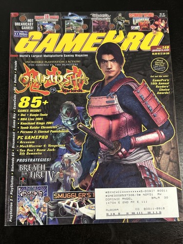 Gamepro Magazine Issue 149 February 2001 72246466551| eBay