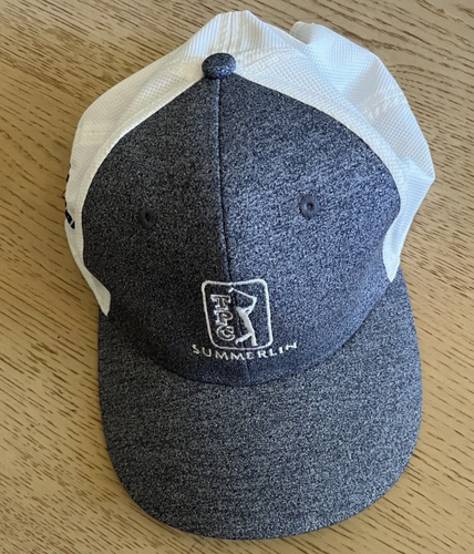 TPC Golf Hat Cap Gray mens adjustable Summerlin Ahead Performance | eBay UK
