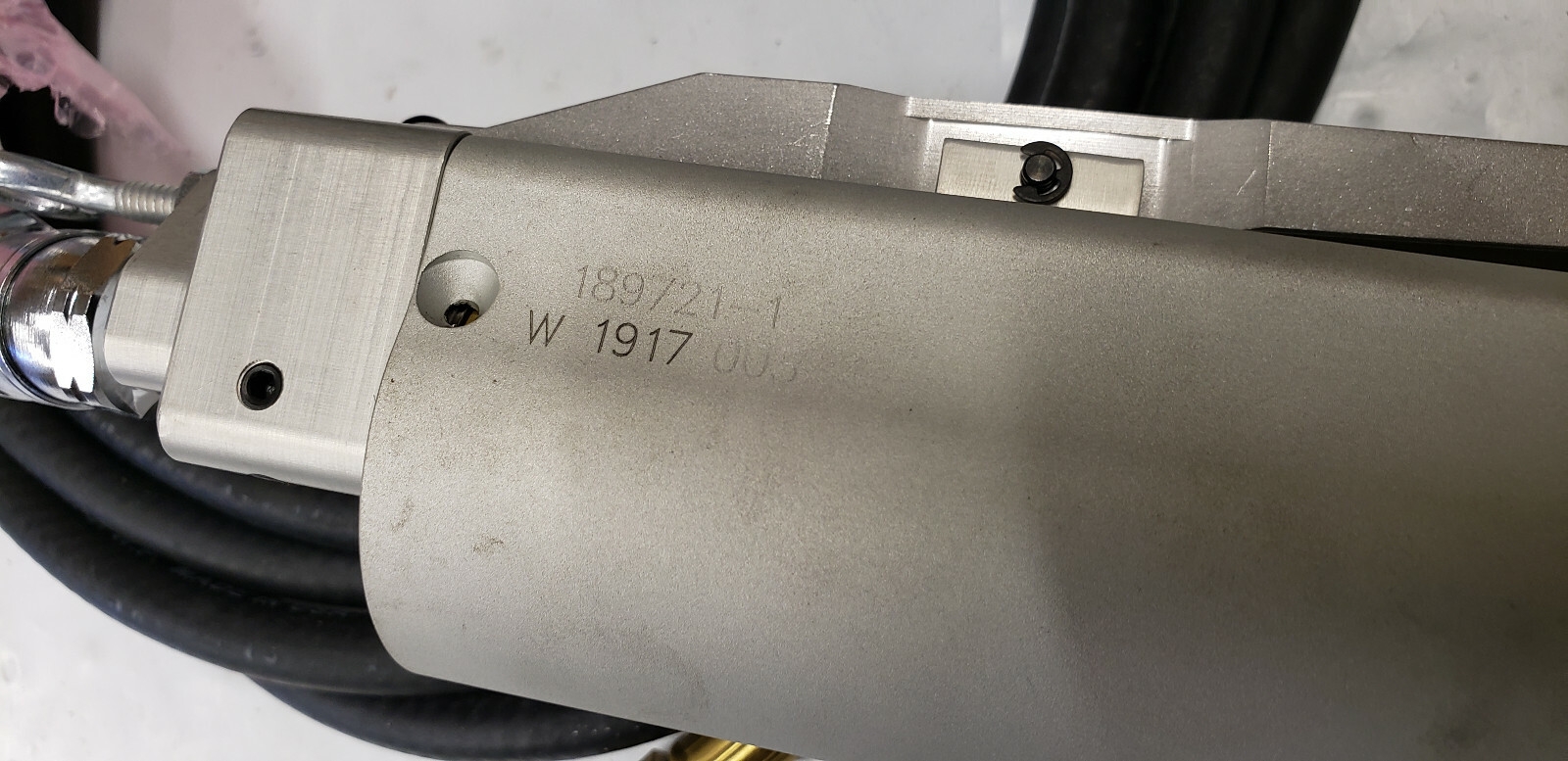 TE 189721-1 Pneumatic Hand Crimping Application Tool, Non-Logic Power ...