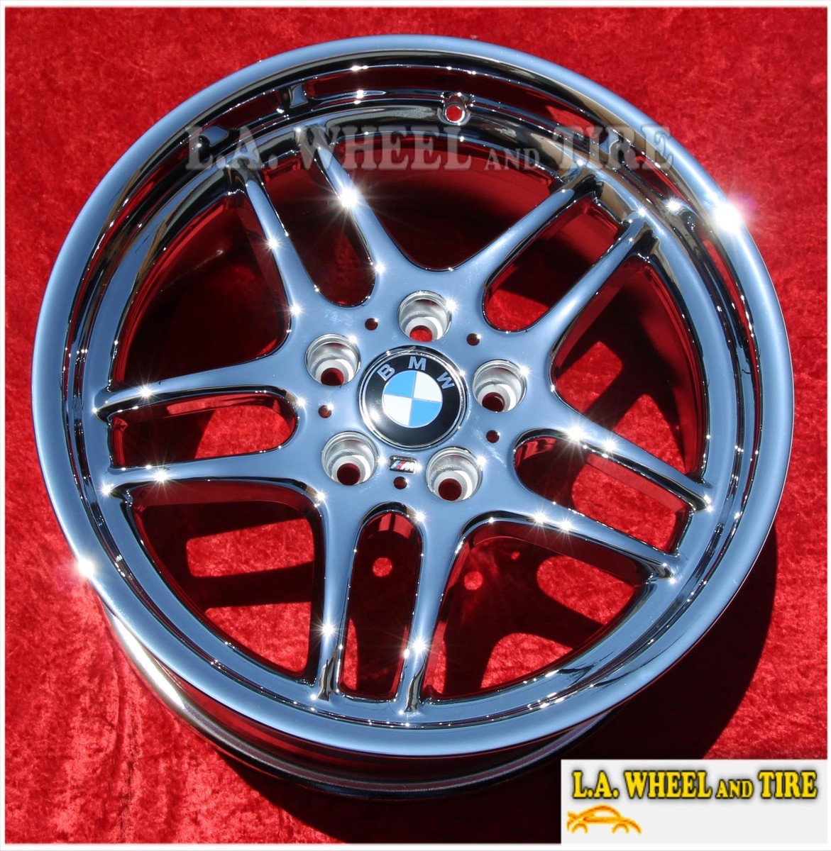 Used Bmw Chrome Wheels 24" Inch Forgiato Formato B Rims Staggered