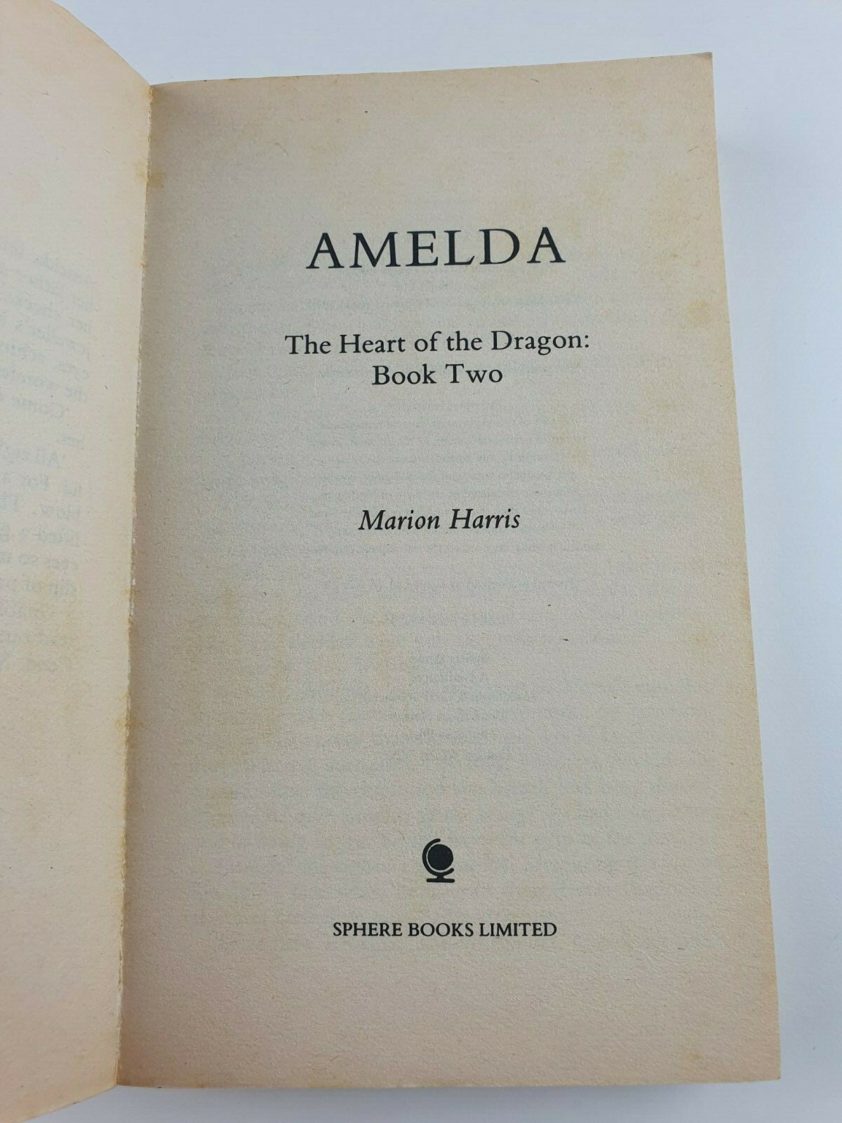 Heart of the Dragon: Bk. 2: Amelda by Marion Harris (Paperback, 1989 ...