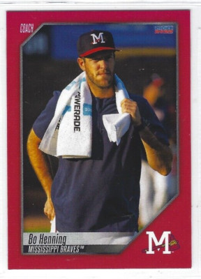 2022 Mississippi Braves (Double A-Atlanta Braves) Bo Henning | eBay