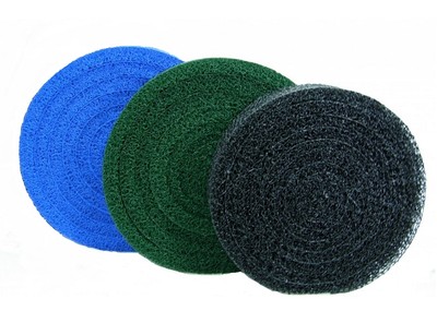 Matala Rolls 3 Color B/G/Blk -22" Round Filter Mats/Media-pads-for koi ...