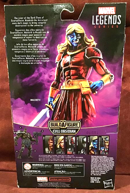 2019 New MIB Hasbro Marvel Legends BAF Malekith Collector Action Figure ...