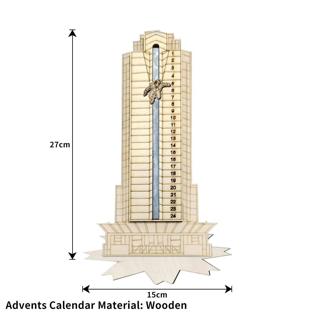 Hans Gruber Falling off off Nakatomi Plaza Advent Calendar from Die ...