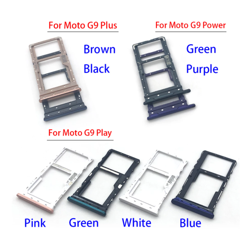 New For Motorola Moto G9 Play / G9 Plus / G9 Power Sim Card Tray SD ...