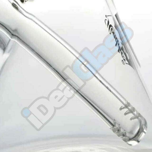 Pyrex Glass Downstem 18/14 Low Profile for 18mm Female Tubes - 2 - 7 ...