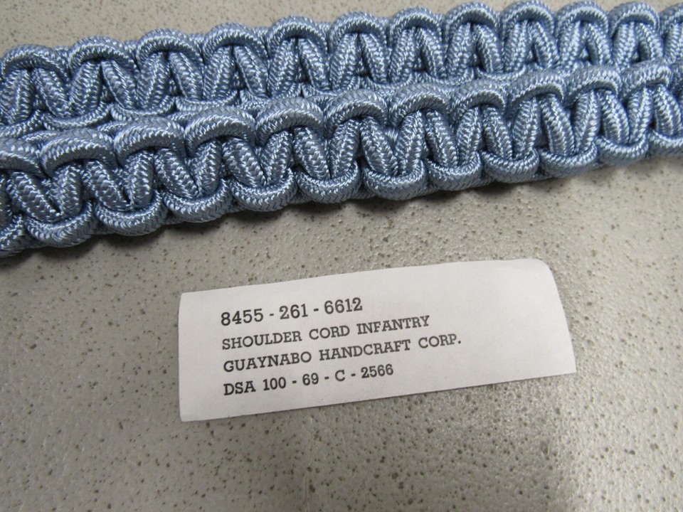 Vietnam Era US Army Infantry Blue Shoulder Cord Military Dress Uniform ...